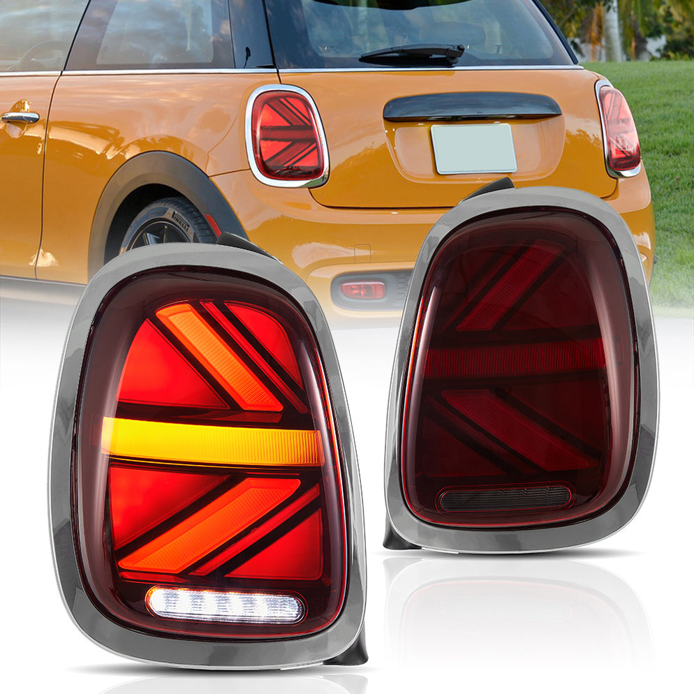 VLAND LED Taillights For BMW Mini Cooper F55 F56 F57 2014-2020 3-door ...