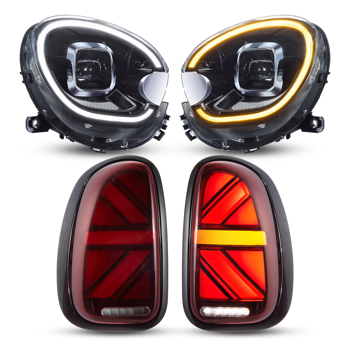 VLAND LED Headlights & Tail Lights For BMW Mini Countryman R60 2010 ...