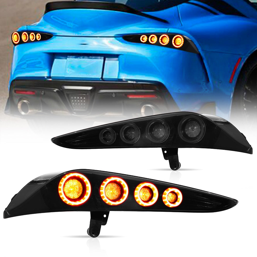 VLAND LED Taillights For Toyota GR Supra 2019-Present 5th Gen J29/DB ...