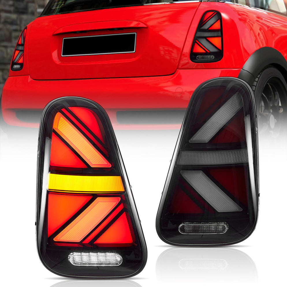 VLAND LED Tail Lights For BMW Mini Cooper [Mini Hatch/Cabrio] R50 R52 ...