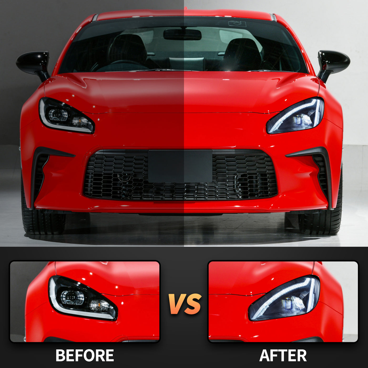 VLAND LED Headlights For Toyota GR86 / Subaru BRZ 2021-2024 ZD8 2n Gen