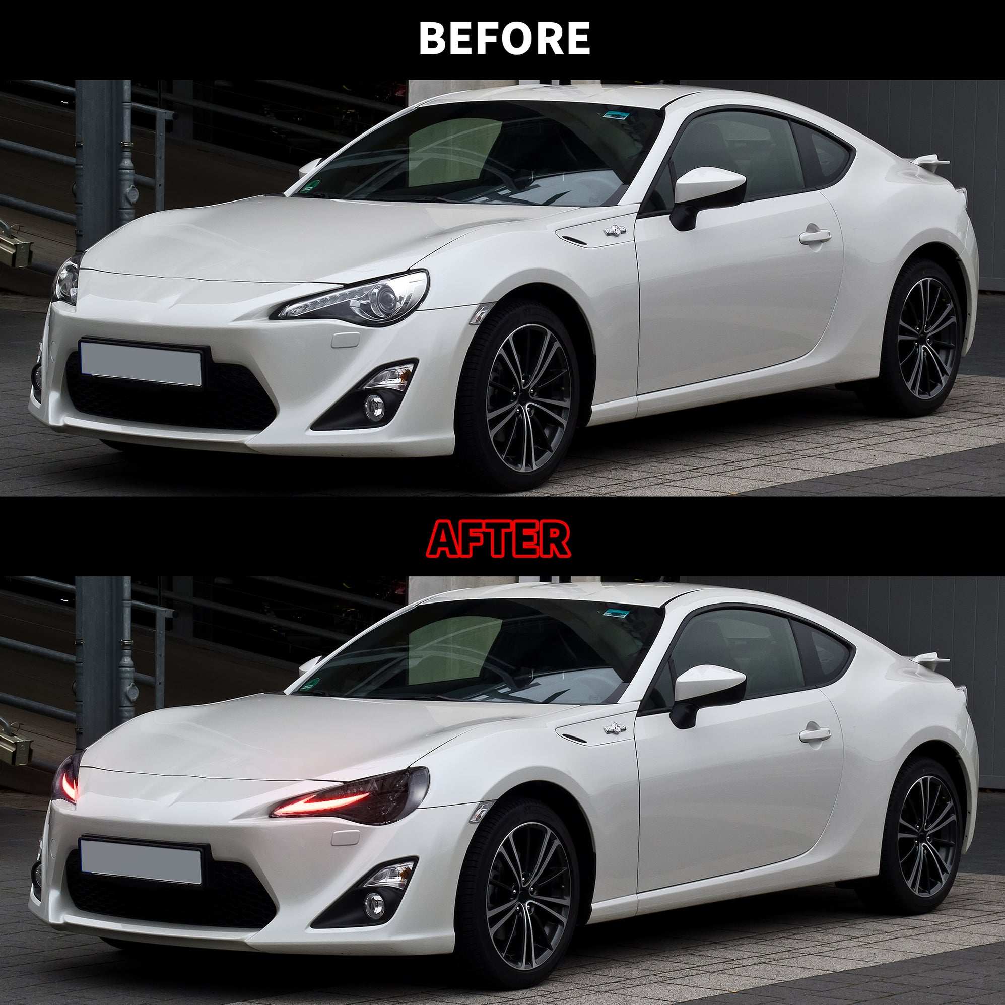VLAND LED RGB Headlights For Toyota 86 / GT86 Subaru BRZ / Scion FR-S ...