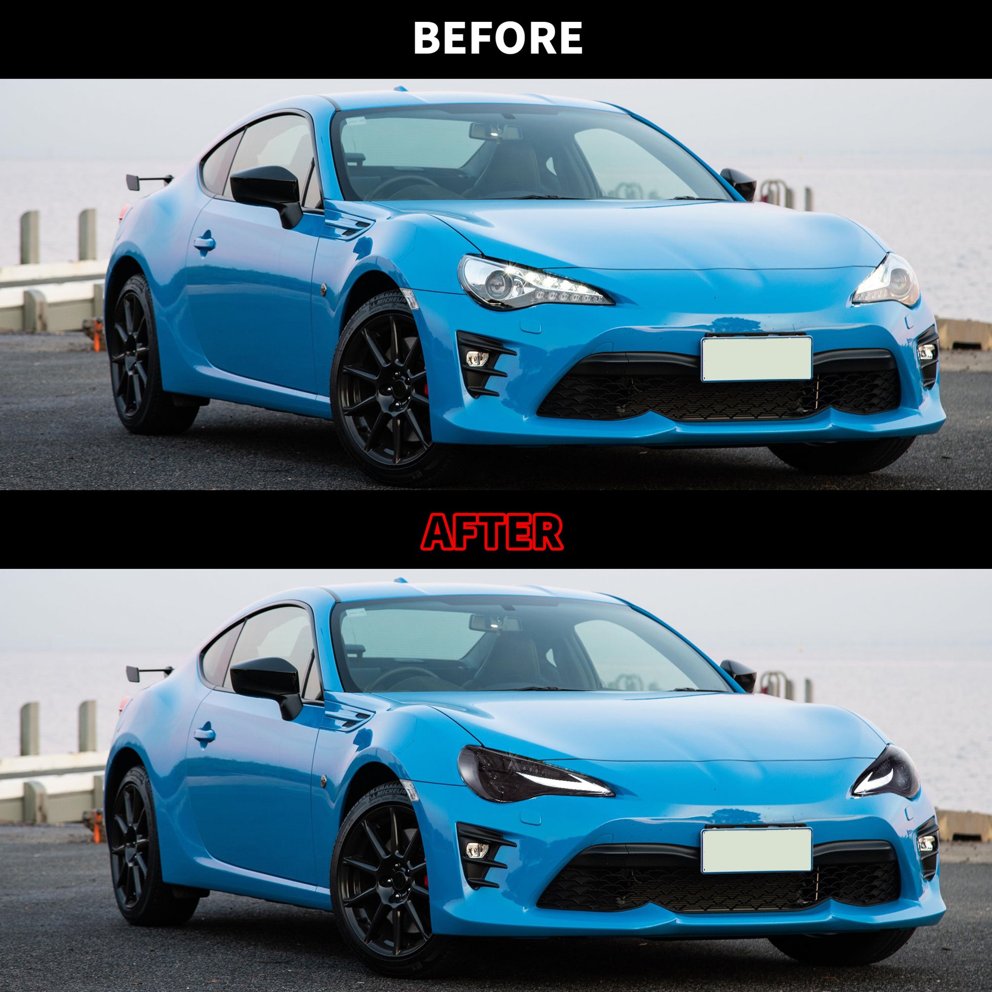 VLAND LED RGB Headlights For Toyota 86 / GT86 Subaru BRZ / Scion FR-S ...