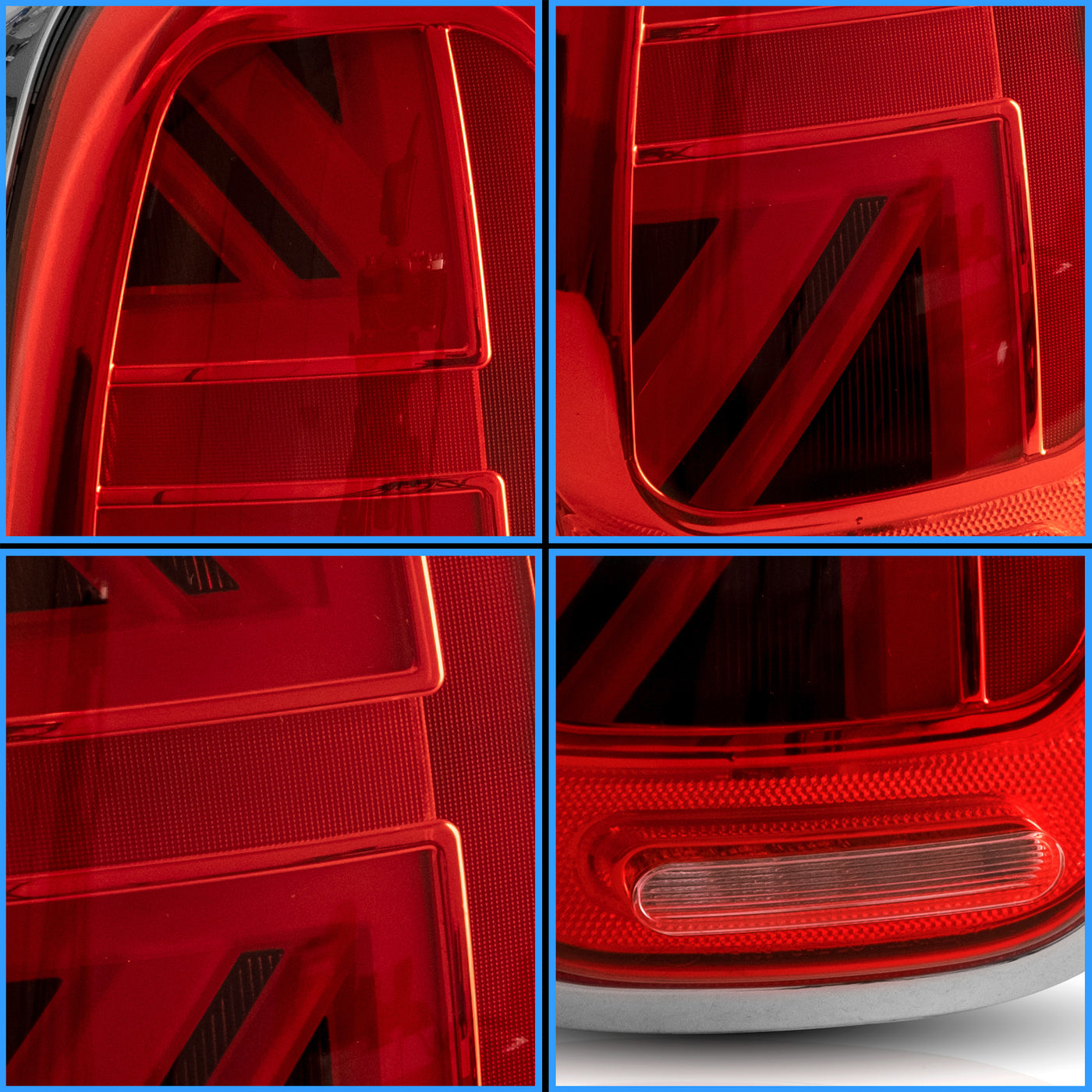 VLAND Full LED Tail Lights For BMW Mini Cooper Countryman R60 2010-2016 ...