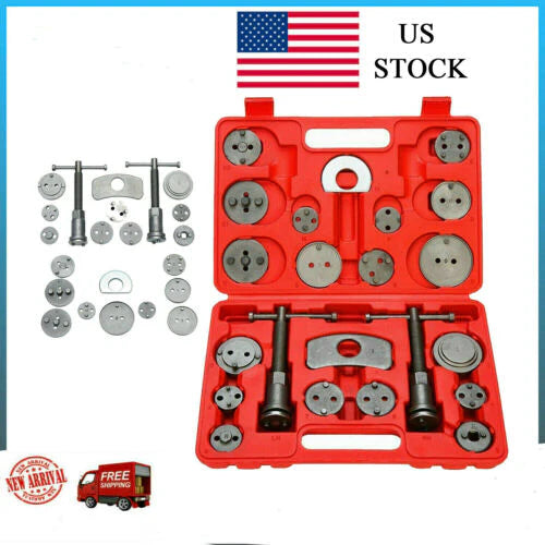 22Pcs/Set Universal Car Disc Brake Caliper Wind Back Tool Kit Piston ...