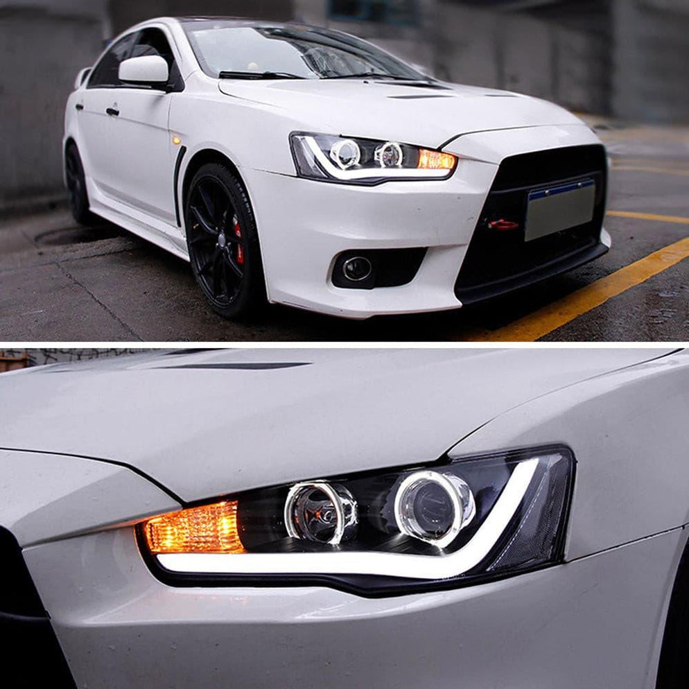 VLAND Headlights For Mitsubishi Lancer EVO X 2008-2018