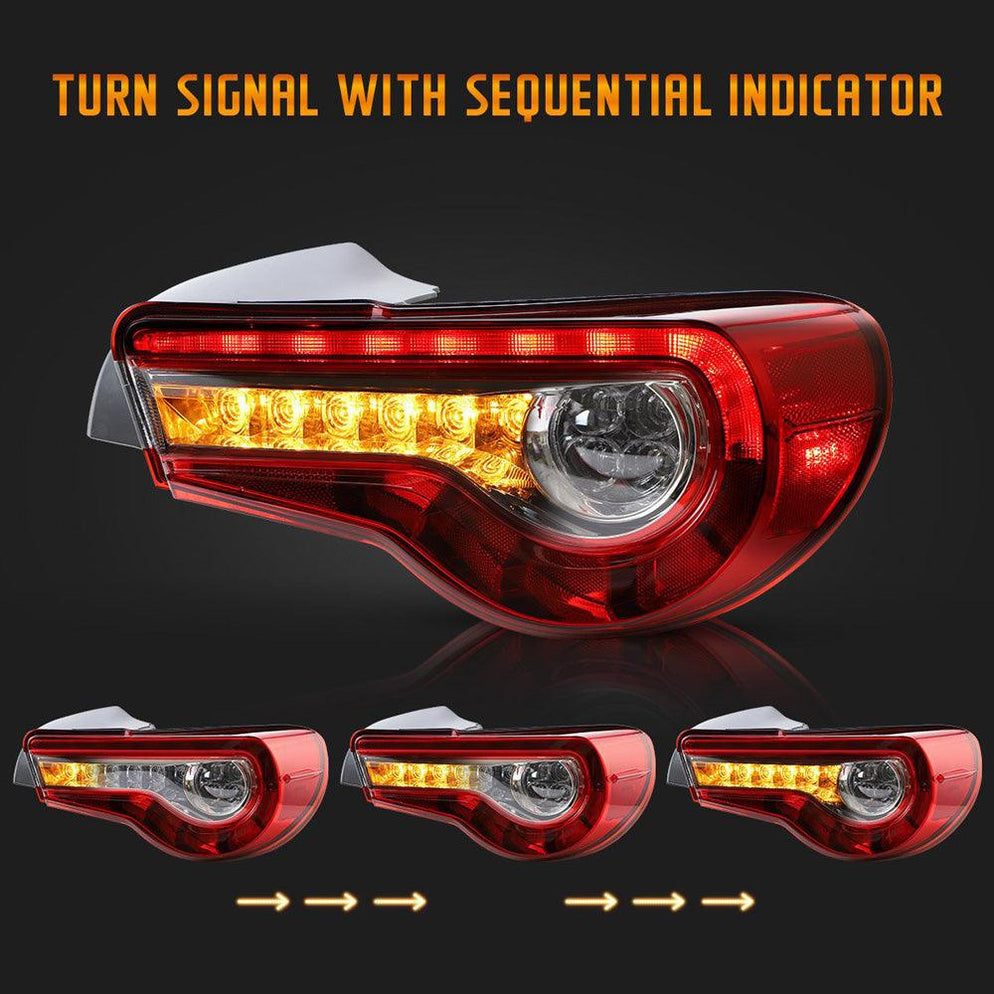 VLAND Headlights & LED Tail Lights For Toyota 86 GT86/Subaru BRZ Scion ...