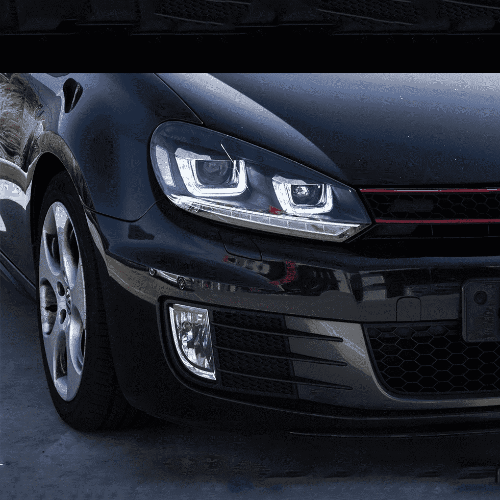VLAND LED Headlights For Volkswagen(VW) Golf 6 Mk6 2008-2014 With ...