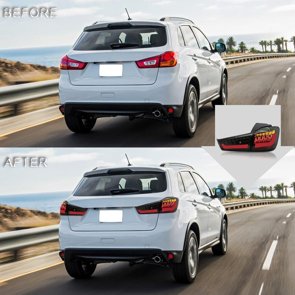 VLAND Tail Lights For Mitsubishi ASX/Outlander Sport 2012-UP Rear Lights